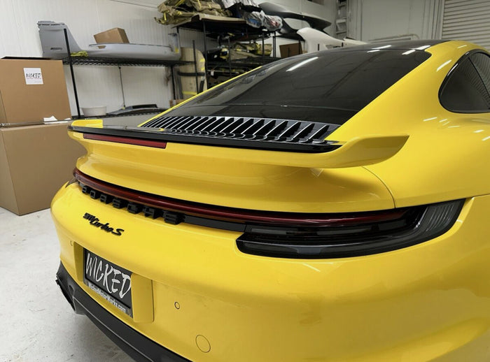 Porsche 992 Turbo Aero Wing spoiler – WICKED MOTOR WORKS