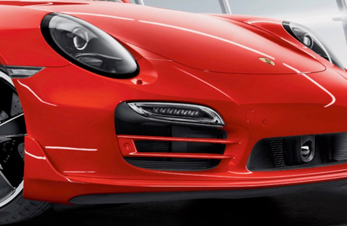 Porsche Front bumper spoiler lip valance, OEM Aero replacement, in pai ...