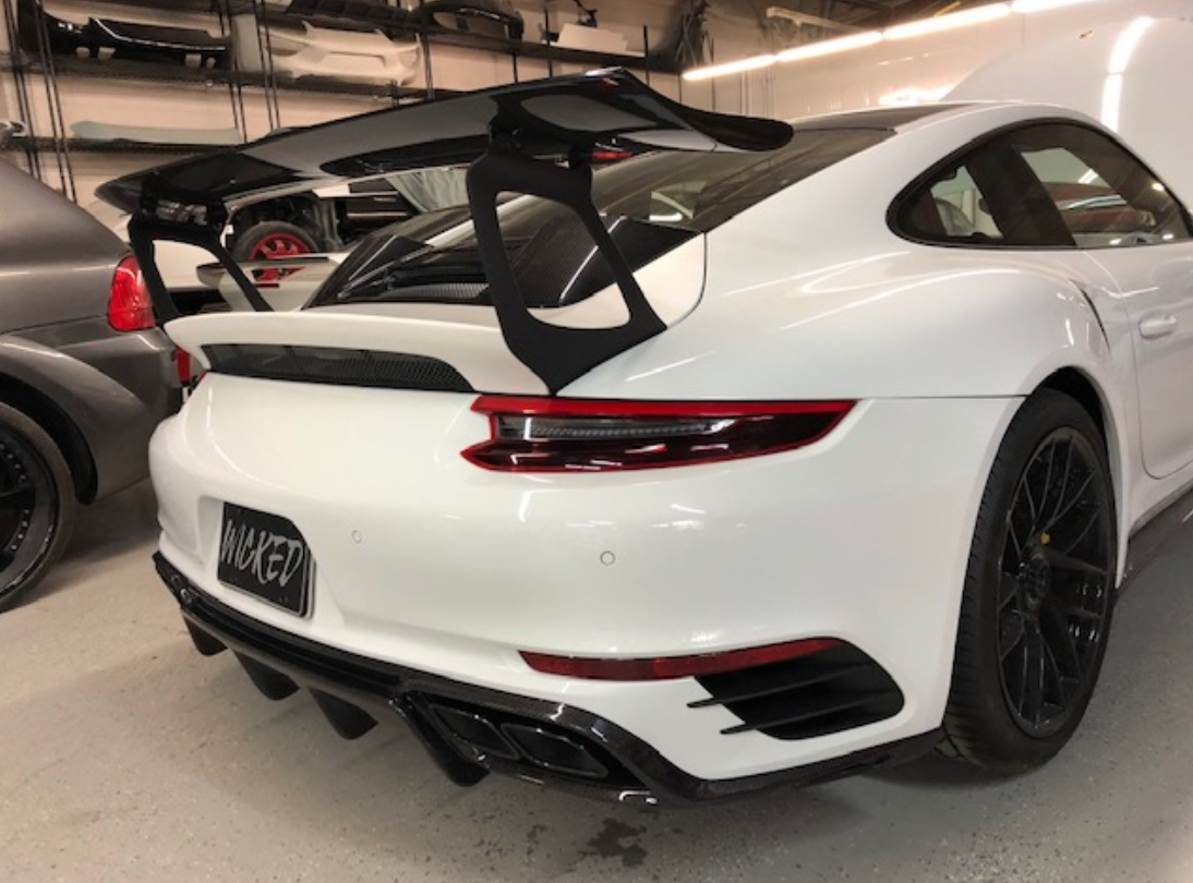 2018 PORSCHE 991.2 GT2RS SPOILER WING, COMPLETE WITH TRUNK LID AND ALL ...