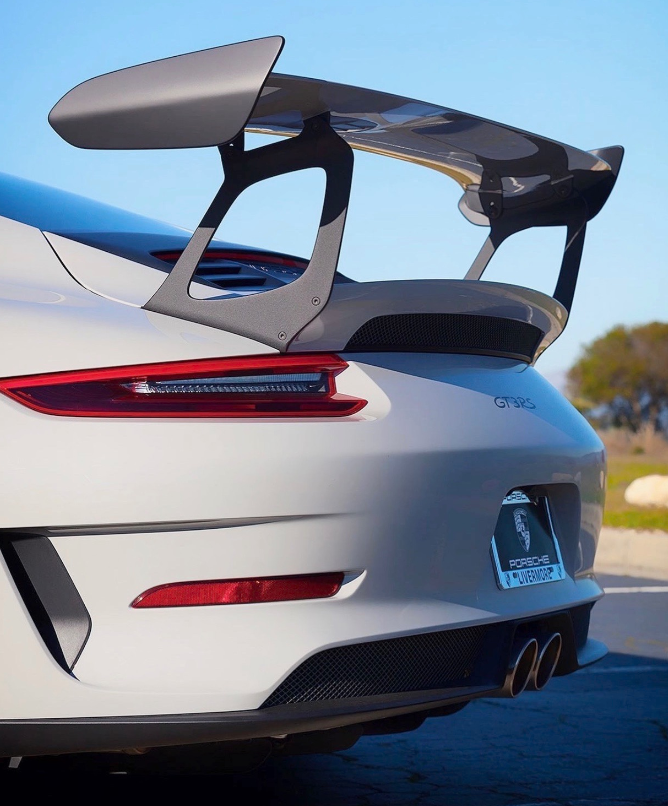 PORSCHE WICKED GT3 RS REAR BUMPER AND OEM ATTACHMENTS – WICKED MOTOR WORKS