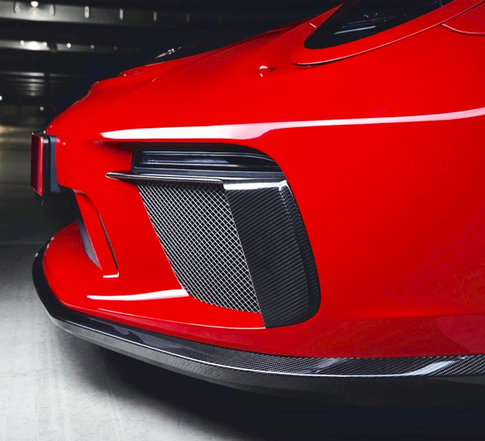 PORSCHE WICKED GT3 RS FRONT BUMPER UPGRADE CONVERSION, WITH ALL OEM FA ...