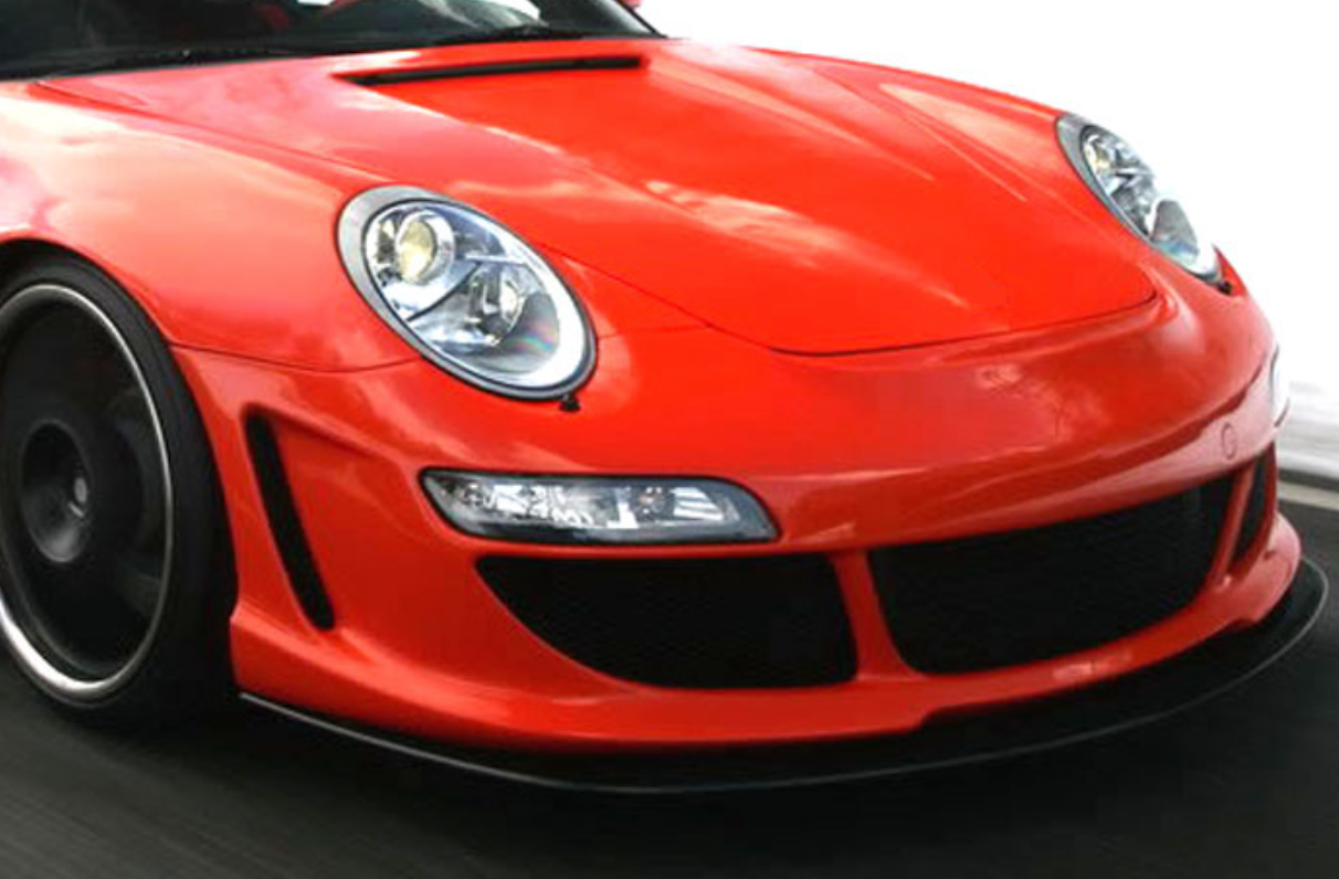 PORSCHE 997 GEM-650 GTR AVA FRONT BUMPER UPGRADE FOR 997 TURBO AND CAR ...