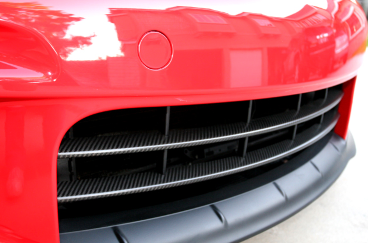 Porsche 997.2 GT2 RS Style Front Bumper Carbon Fiber Grills – WICKED ...