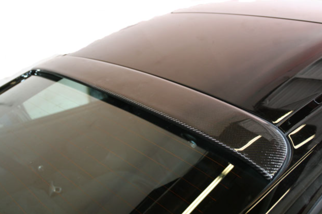 Porsche 996 and 997 Upper Rear Window Spoiler in Carbon Fiber – WICKED ...