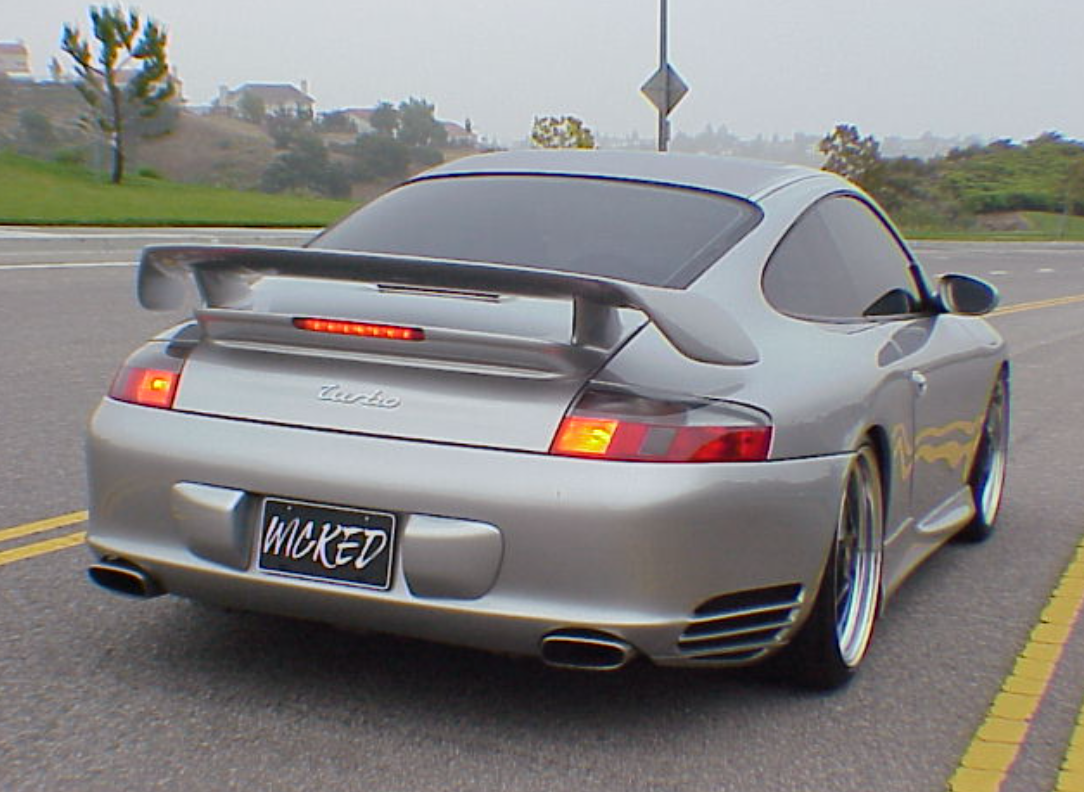 Porsche GT2 Wing for Late and Early 996 Carrera – WICKED MOTOR WORKS