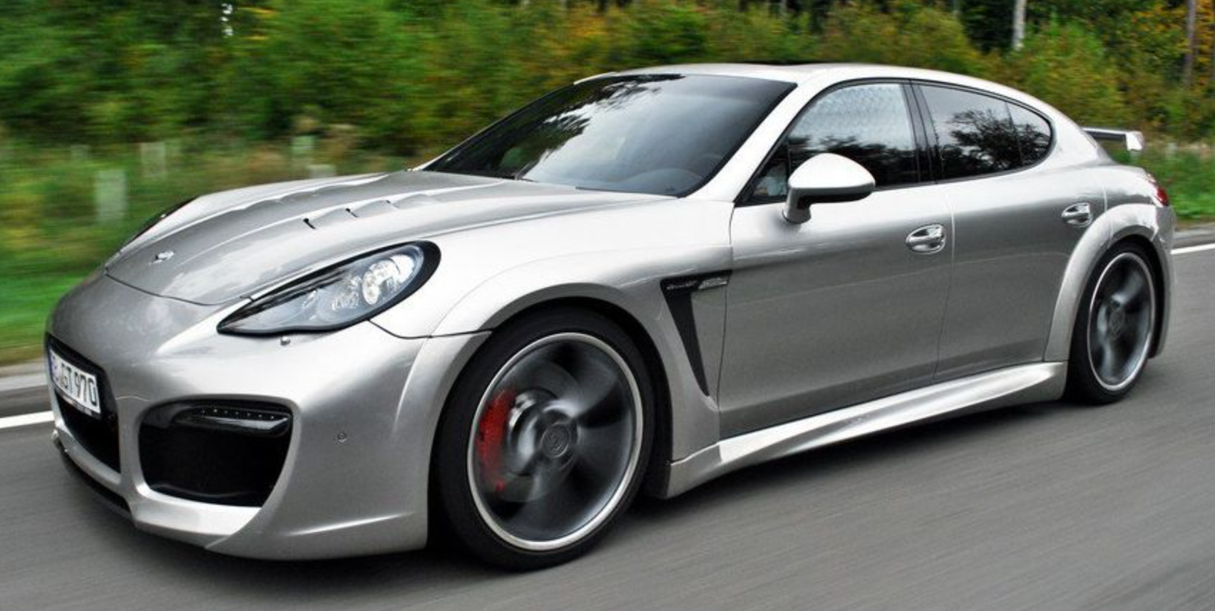 Porsche Panamera TechArt Grand GT Style Side Skirt Rocker Panels ...
