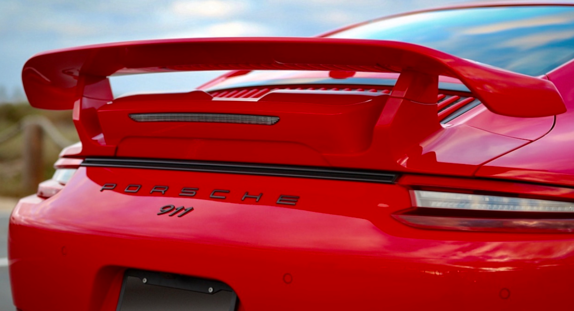 PORSCHE 991.2 CARRERA TECHART STYLE WING SPOILER – WICKED MOTOR WORKS